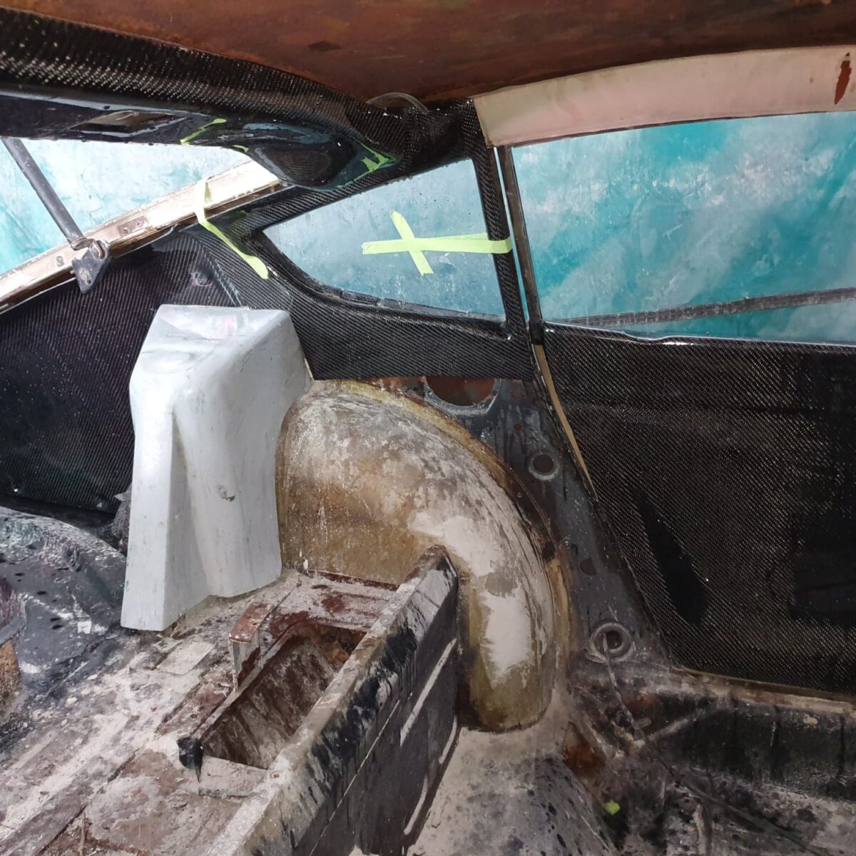 Datsun s30 240z 260z 280z dash cover FRP – JP Fiber Shop