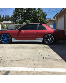 Chuki aero style sideskirts – JP Fiber Shop