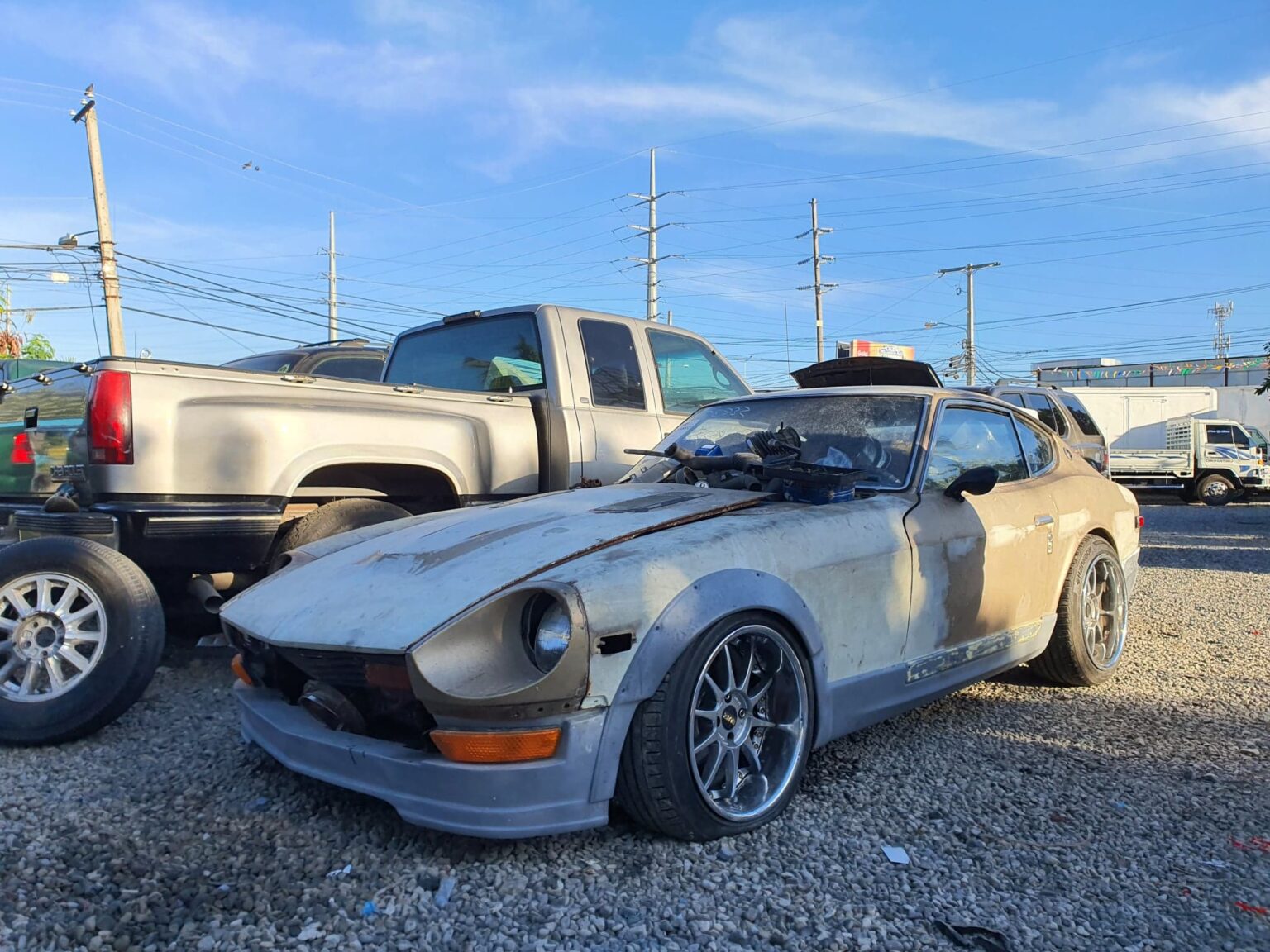 Datsun 240z 260z 280z s30 front airdam speed style – JP Fiber Shop