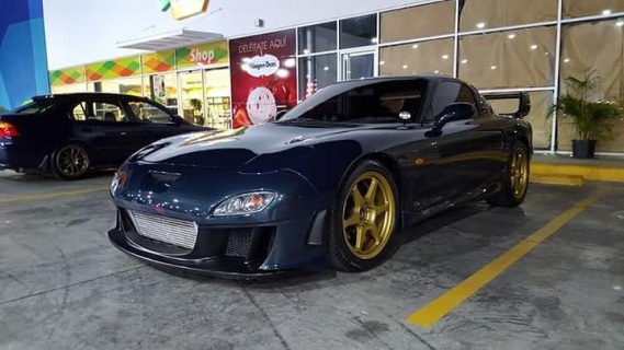 Front bumper mazda Rx7 FD knight sport style – JP Fiber Shop