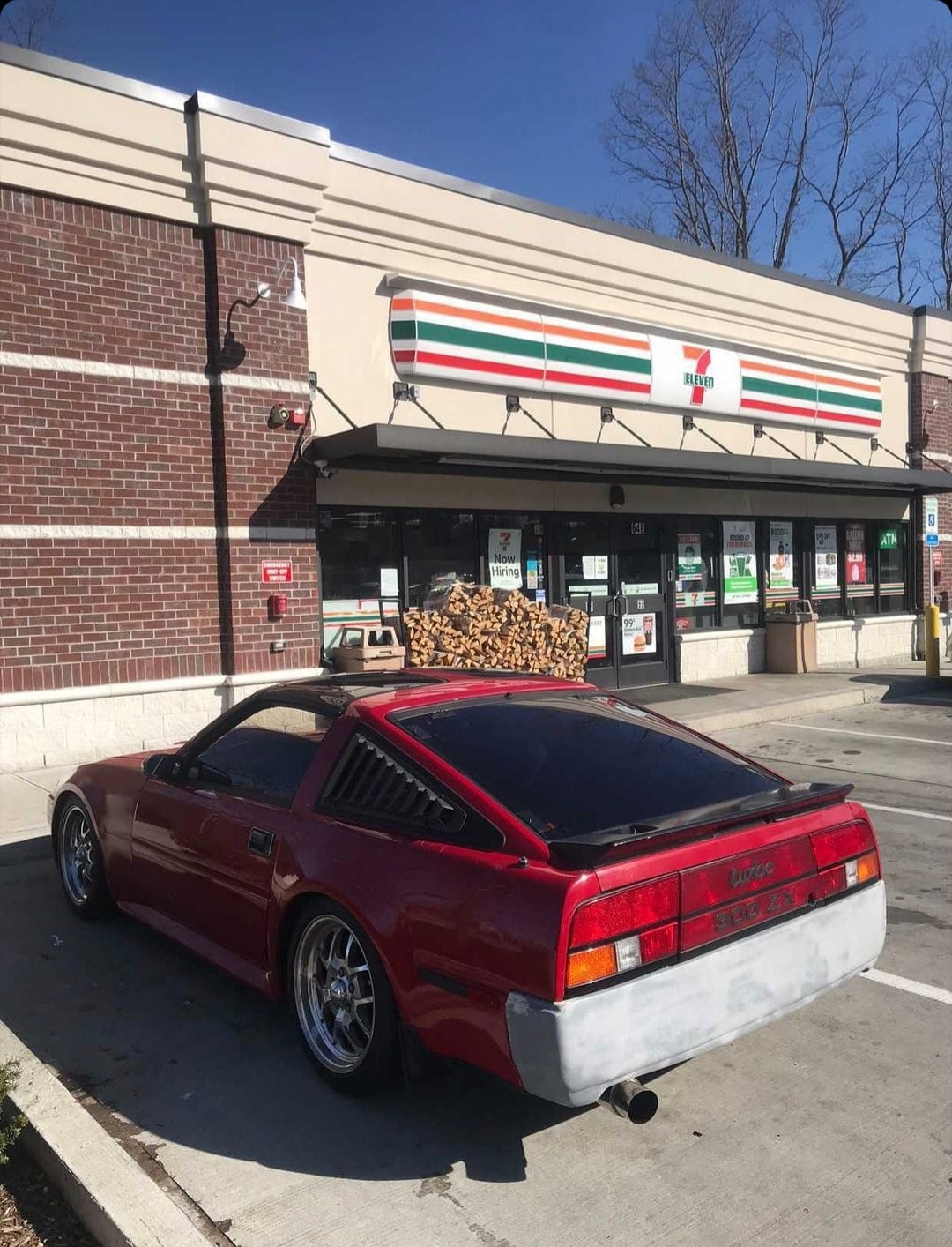 Nissan z31 300zx rear bumper shaved style – JP Fiber Shop