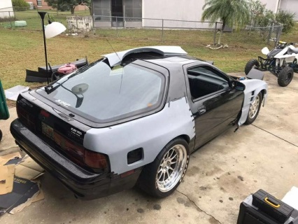 Rear Overfenders 50mm mazda rx7 FC – JP Fiber Shop