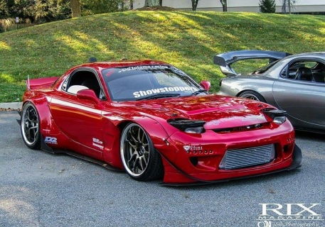 full kit widebody v1 RB style mazda rx7 fd – JP Fiber Shop