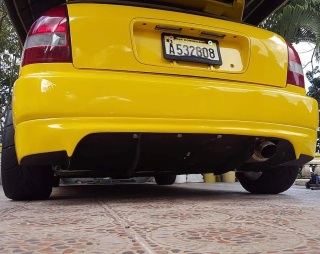 honda civic ek sergeant style rear diffuser valance – JP Fiber Shop