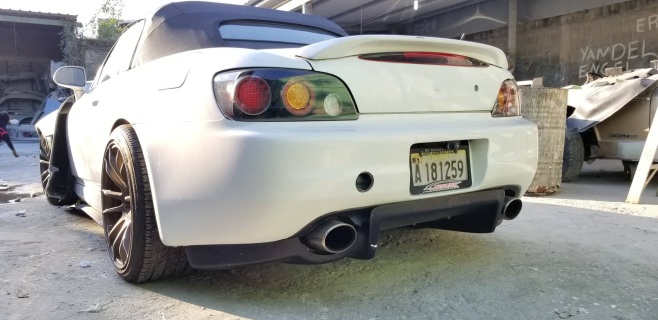js racing style Rear diffuser honda s2000 – JP Fiber Shop