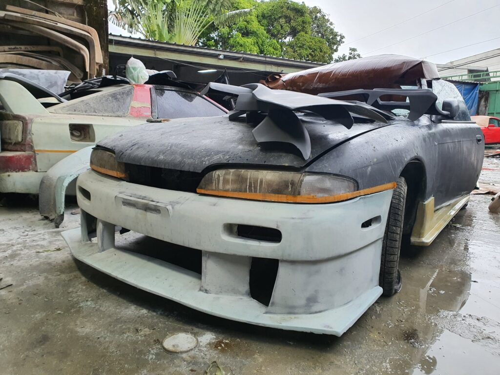 s14 zenki 240sx front bumper Uras GT style – JP Fiber Shop