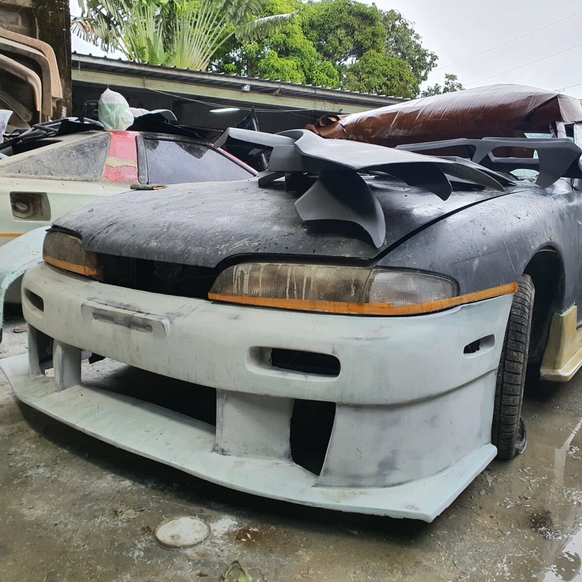 completed bodykit Uras GT style zenki – JP Fiber Shop