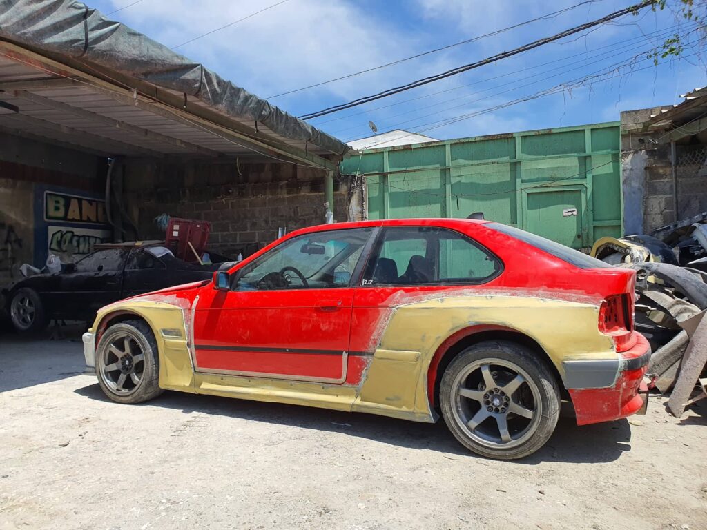 Bmw e36 compact pandem style fender flares only – JP Fiber Shop