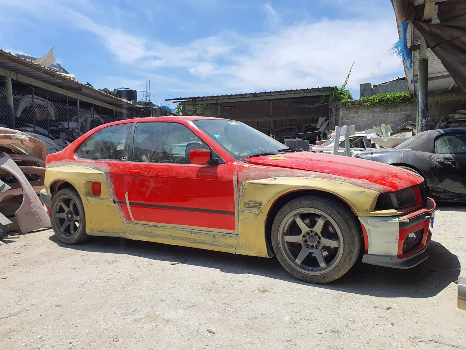 Bmw e36 compact pandem style sideskirts only – JP Fiber Shop