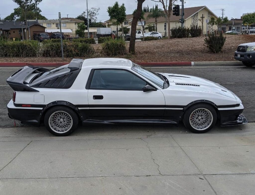 Toyota supra mk3 roof spoiler v1 style – JP Fiber Shop