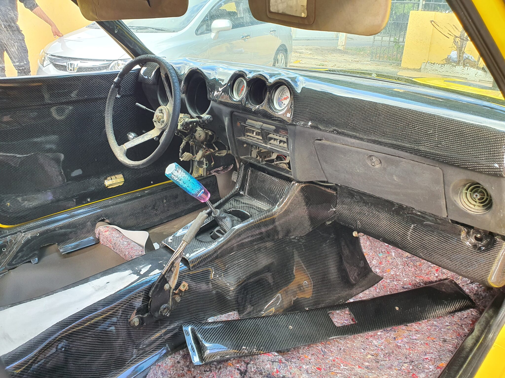 Datsun s30 240z 260z 280z short center console carbon fiber – JP Fiber Shop