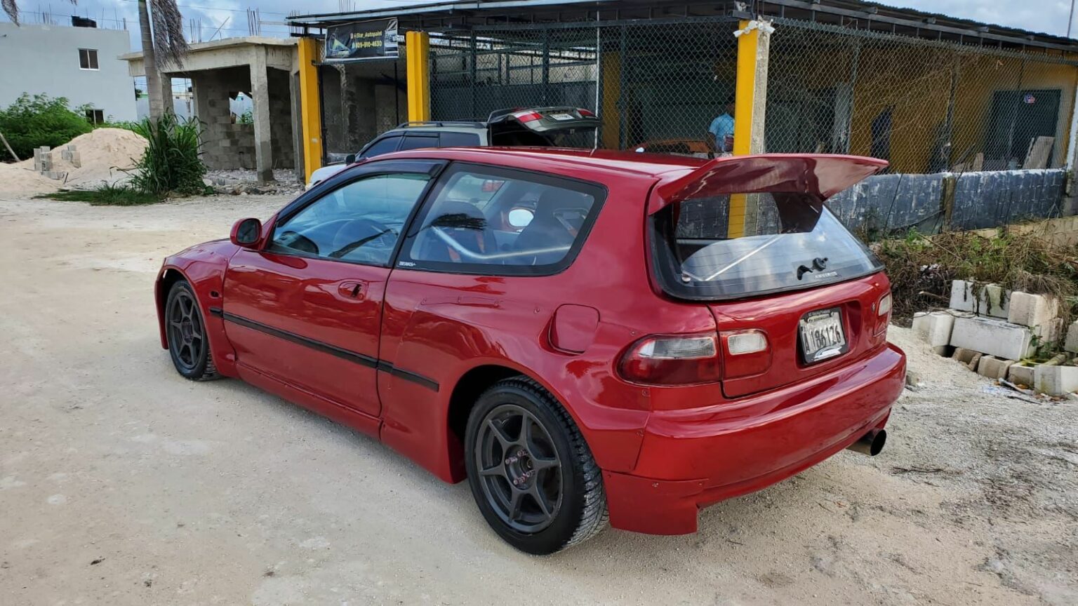 Honda civic EG rear flares pndem style – JP Fiber Shop