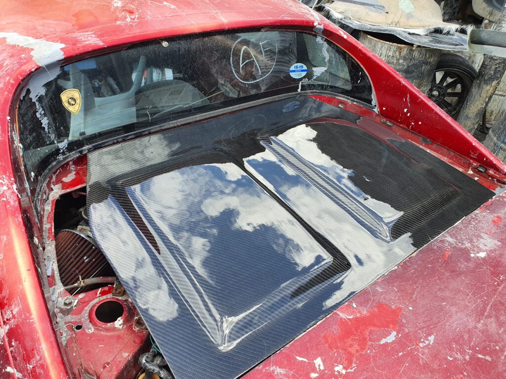Toyota mr2 sw20 trunk engine cover lid carbon fiber – JP Fiber Shop