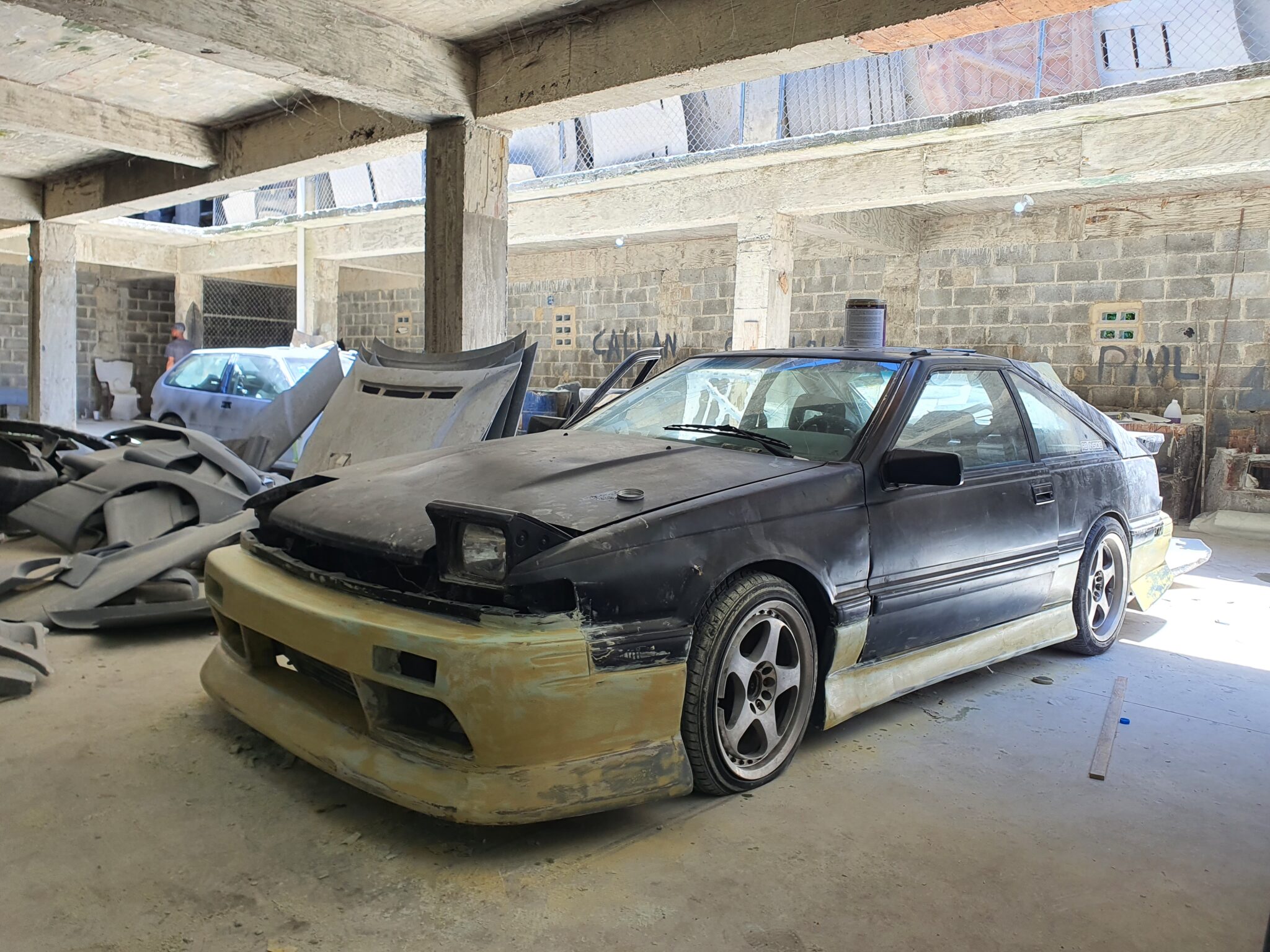 Nissan s12 200sx bodykit Bn style completed – JP Fiber Shop