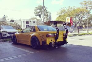 Chassis mount GT wing completed set up – JP Fiber Shop