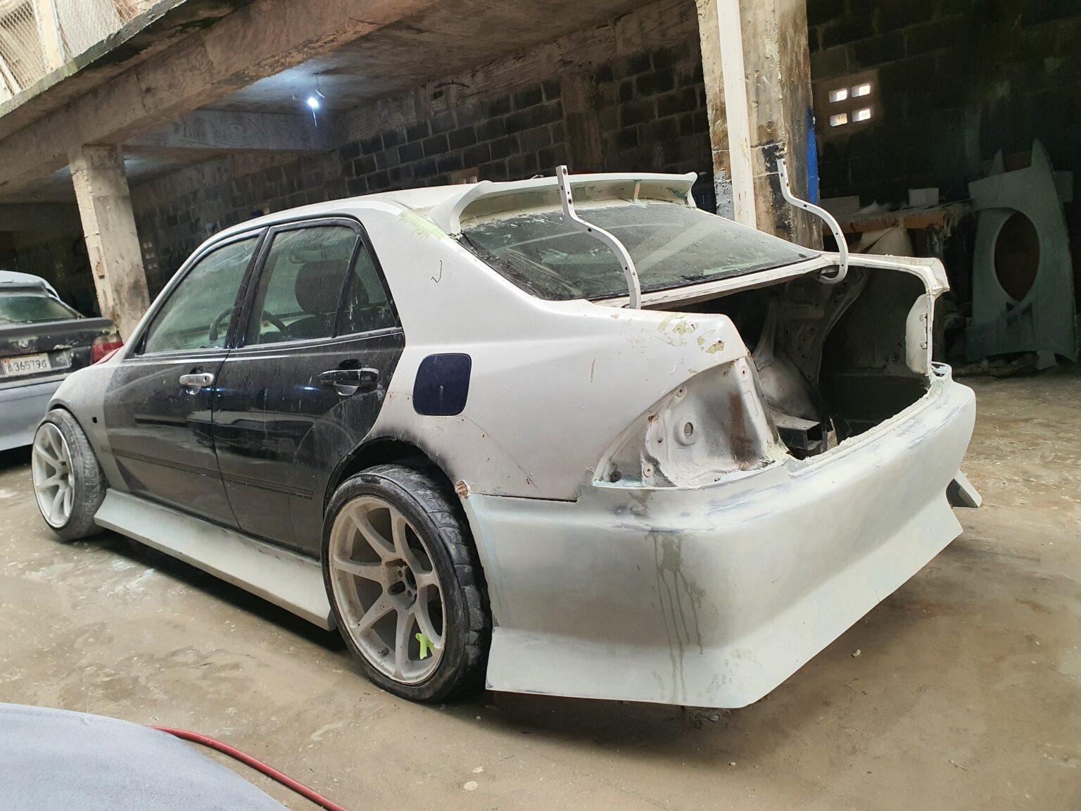 Lexus is300 is200 altezza Rear Bumper BN style – JP Fiber Shop