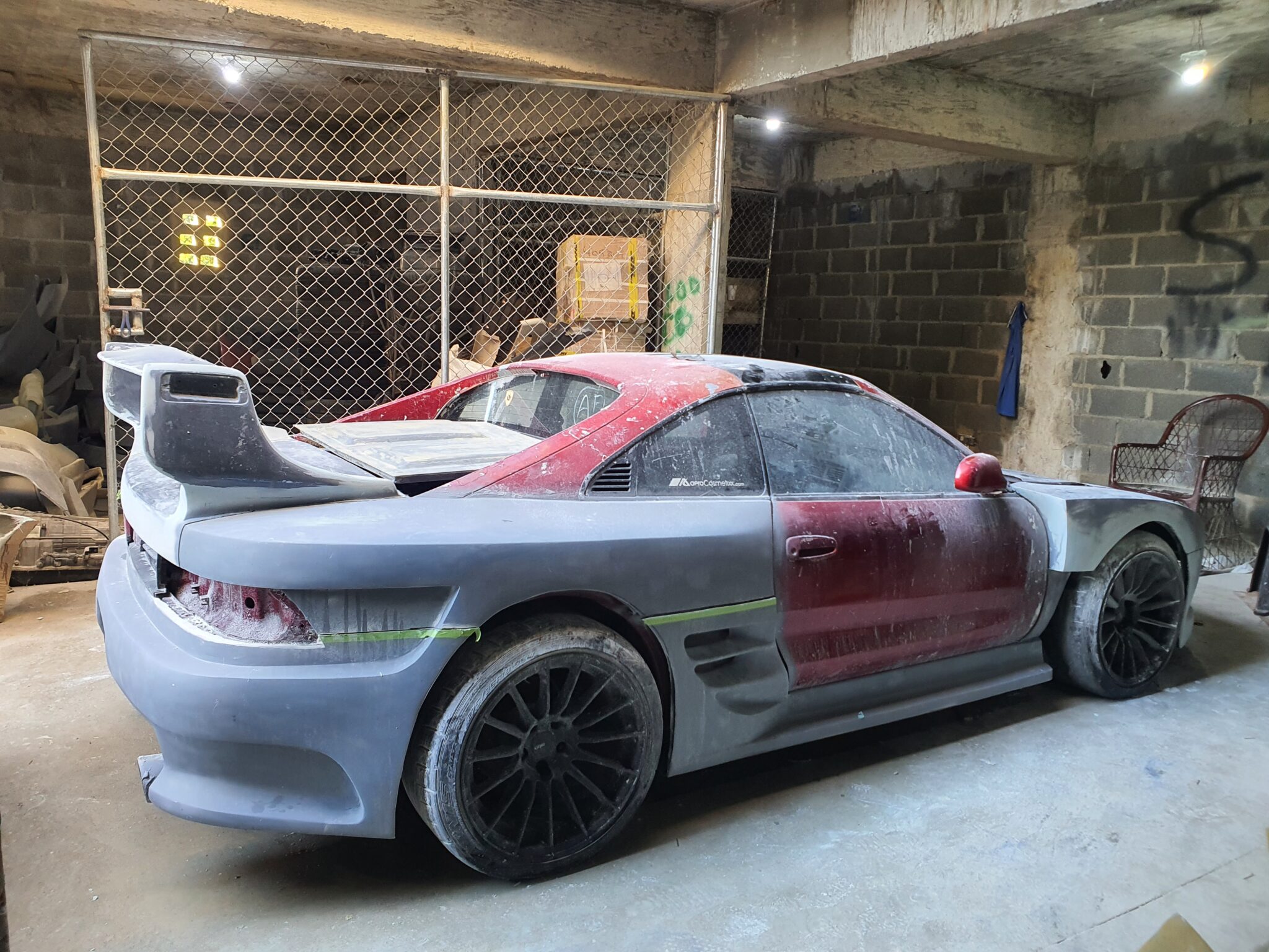 Toyota mr2 sw20 rear spoiler TRD v2 style – JP Fiber Shop