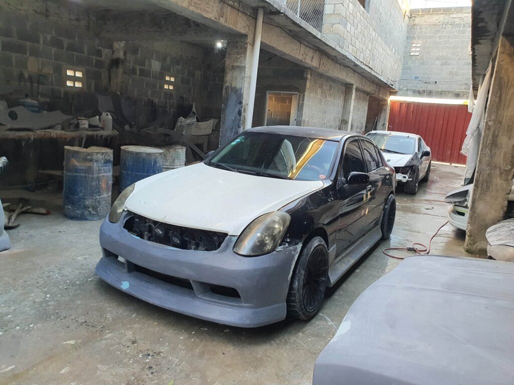 Infiniti g35 front bumper BN style Only – JP Fiber Shop