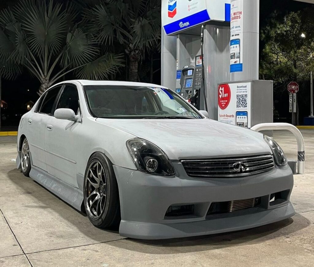 Infiniti g35 front bumper BN style Only – JP Fiber Shop