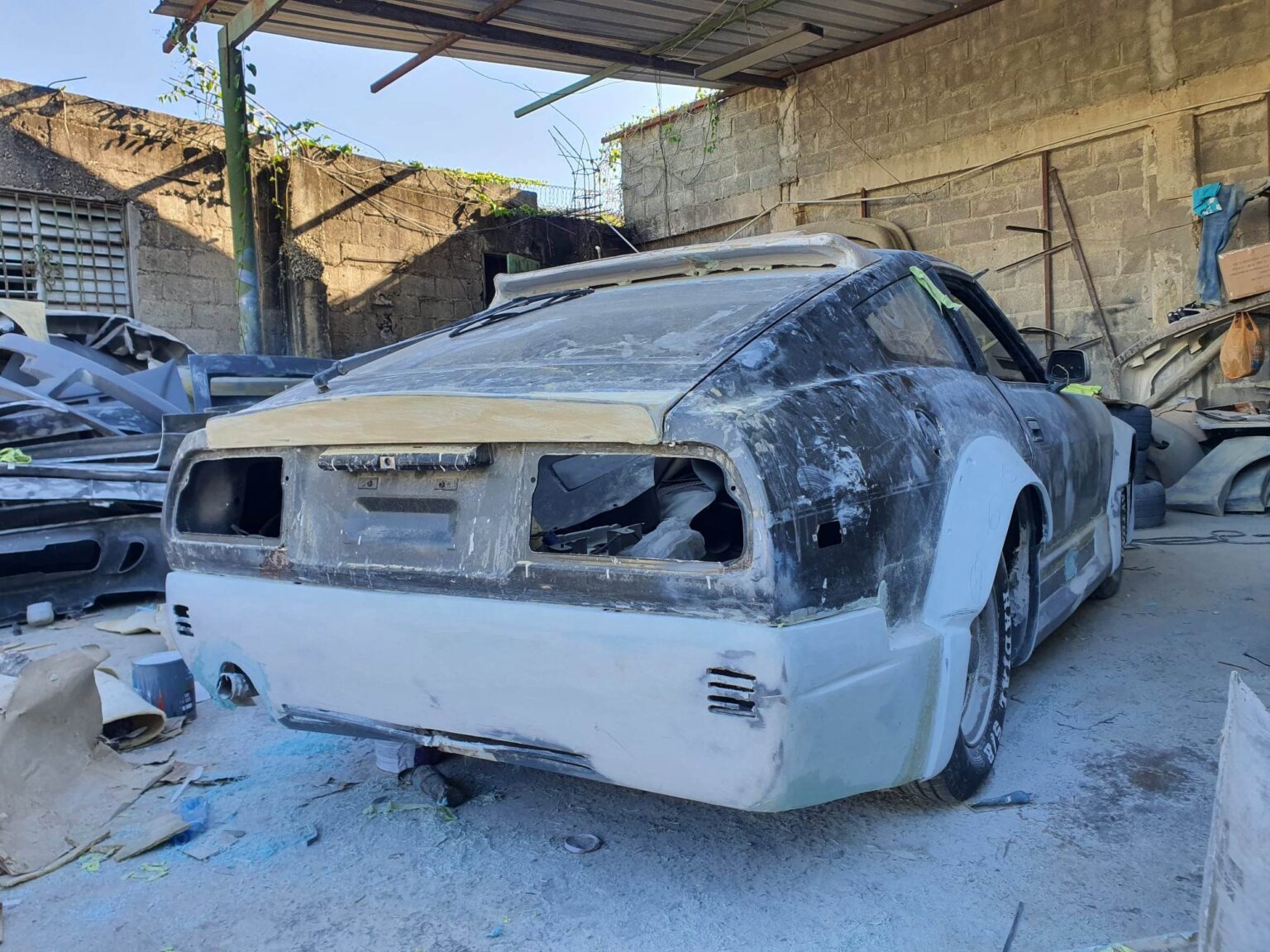 datsun 280zx s130 rear spoiler Speed Style JDM – JP Fiber Shop