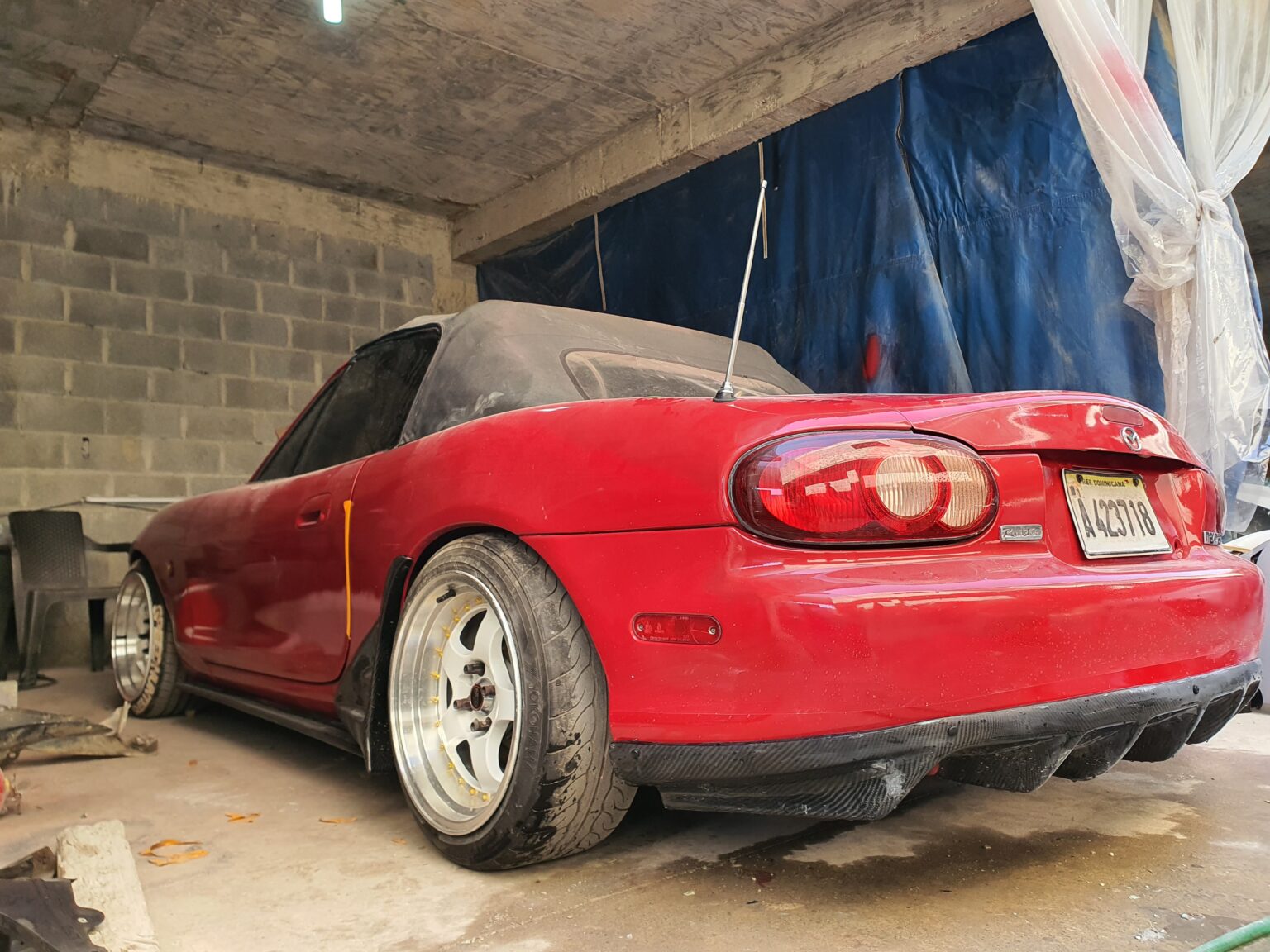 Mazda miata mx5 NB1 NB2 rear diffuser Carbon fiber – JP Fiber Shop