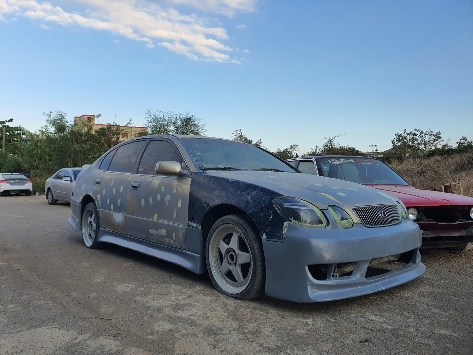 Lexus gs300 gs400 aristo Bodykit Vertex Style – JP Fiber Shop