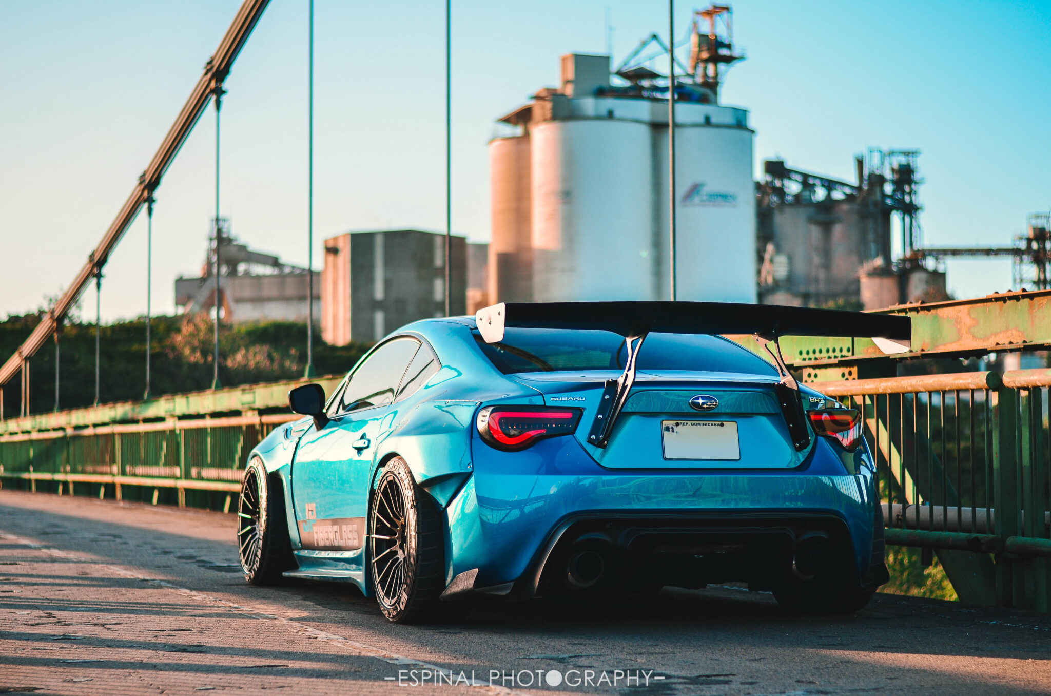 Subaru brz FRS gt86 rear diffuser v2 style – JP Fiber Shop