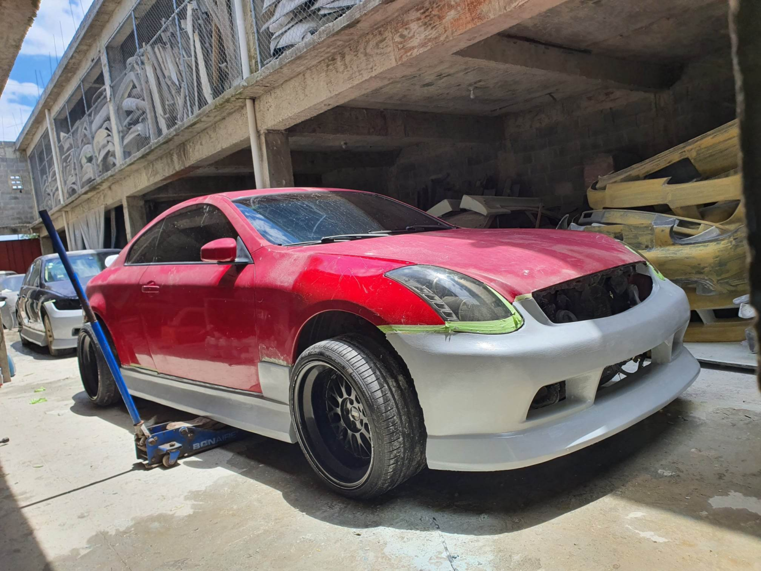 Infiniti G35 Coupe Completed BodyKit Bn v1 Drift Style – JP Fiber Shop