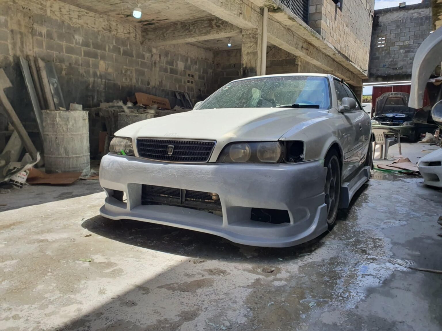 Toyota Chaser jzx100 front Bumper Raceline Style – JP Fiber Shop