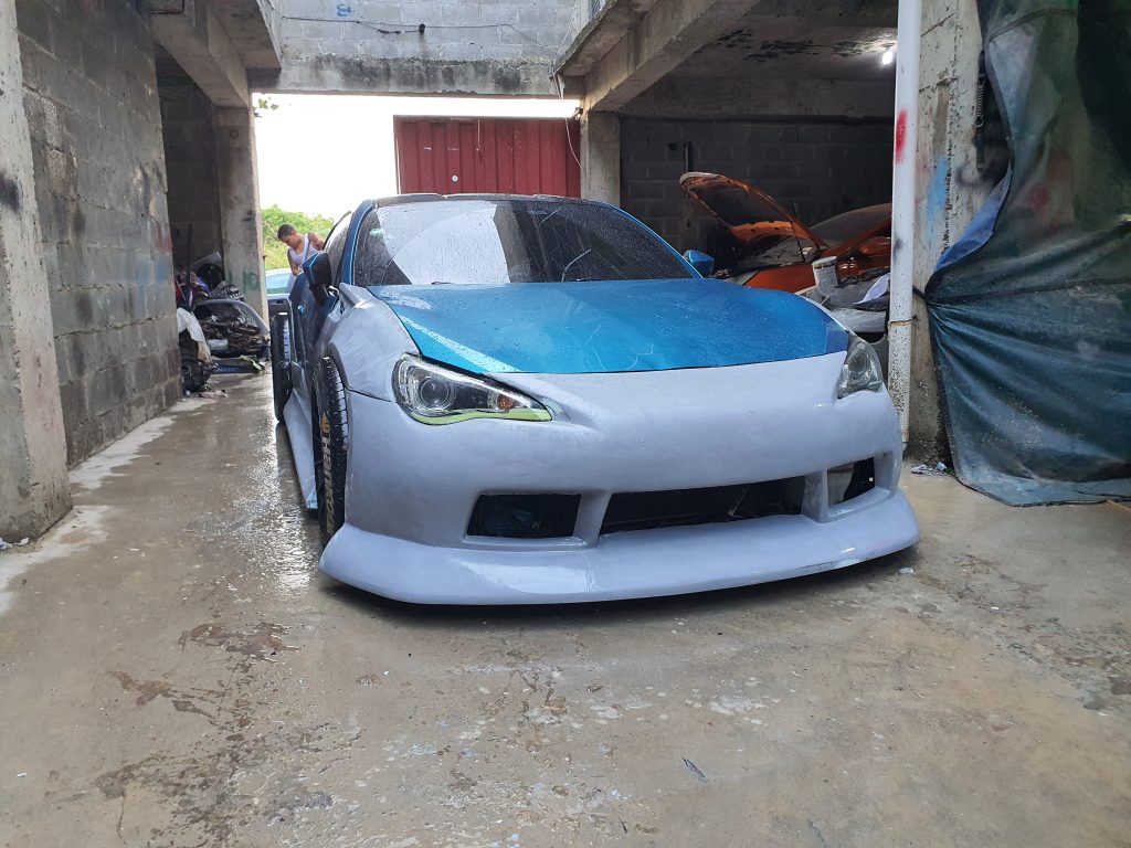 Subaru brz FRS GT86 front bumper BN drift v1 style – JP Fiber Shop