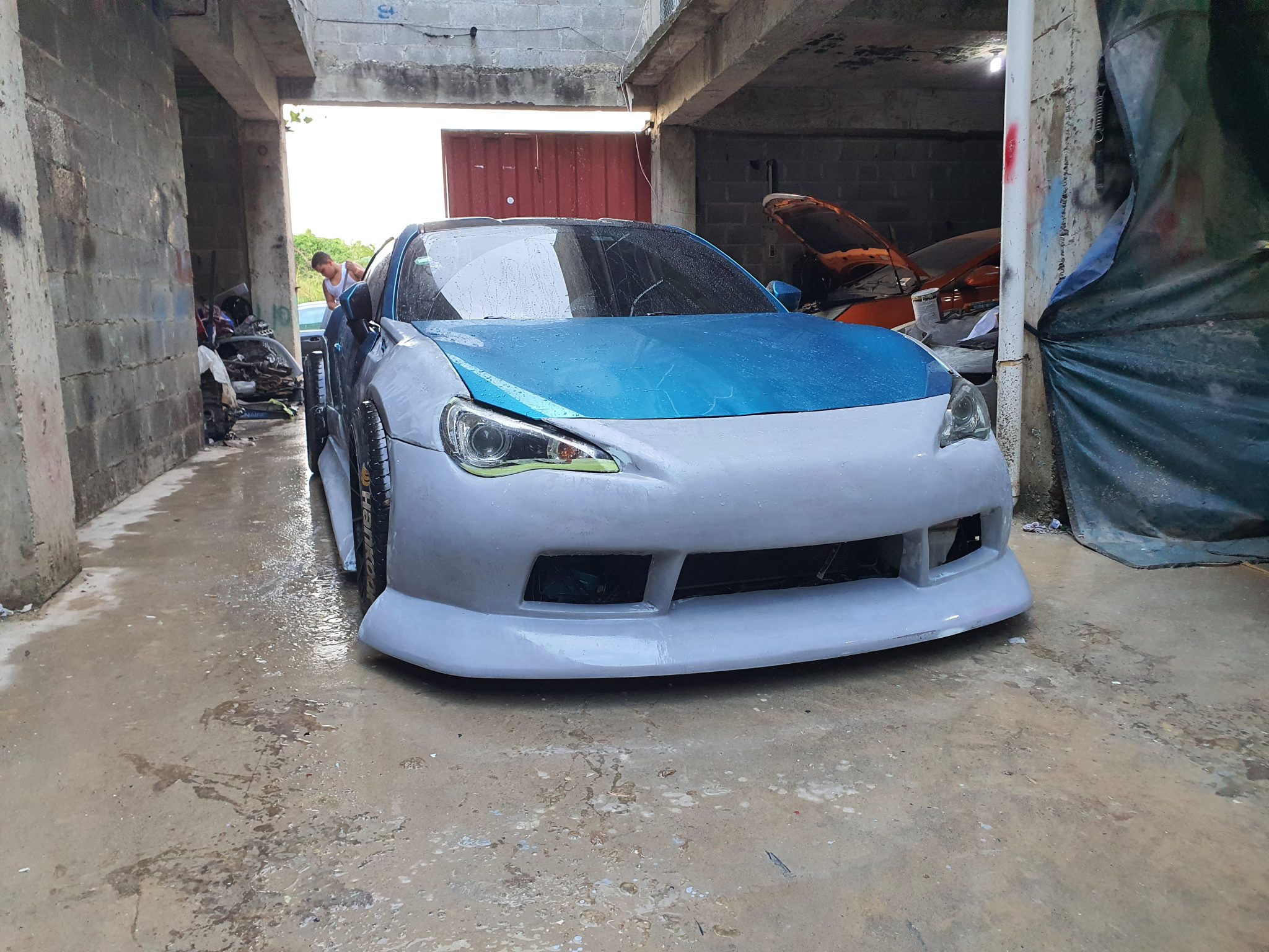 Subaru brz FRS GT86 front bumper BN drift v1 style – JP Fiber Shop