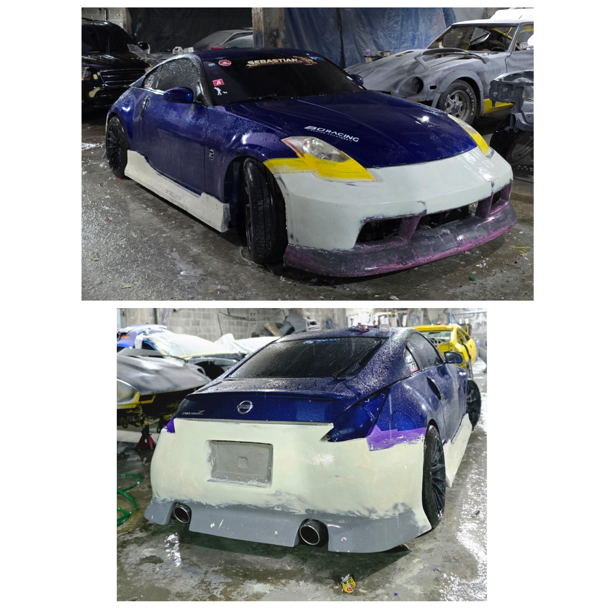 Nissan 350z bodykit BN style completed PRE ORDER – JP Fiber Shop